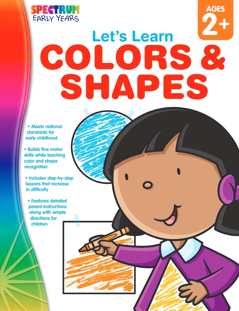 دانلود کتاب Let’s Learn Colors Shapes [Ages 2+] (نسخه PDF)