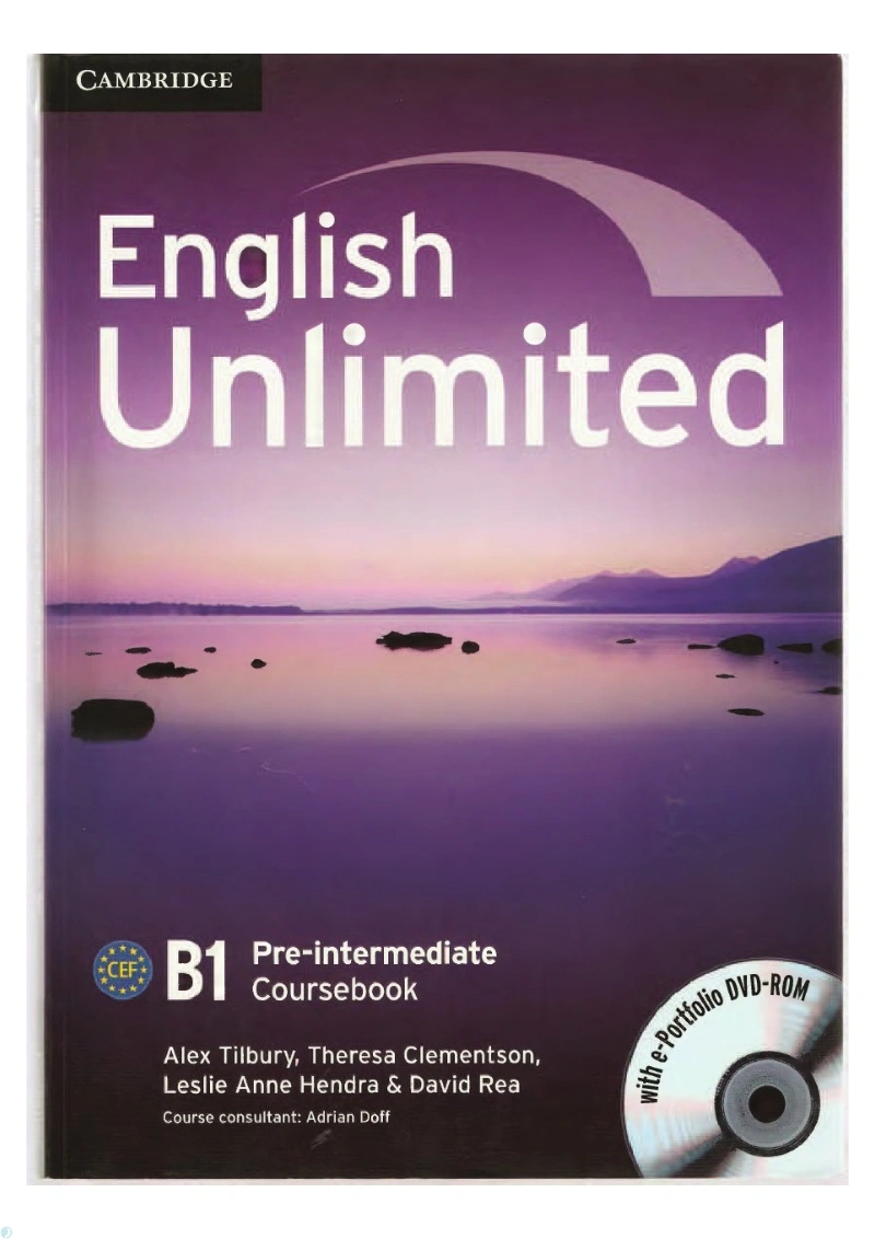 دانلود کتاب English Unlimited. Pre-Intermediate B1. Student's book ...